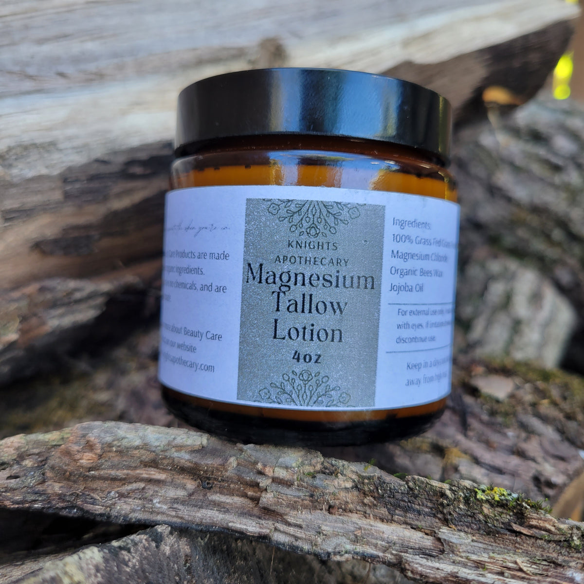 Magnesium Tallow lotion – Knights Apothecary